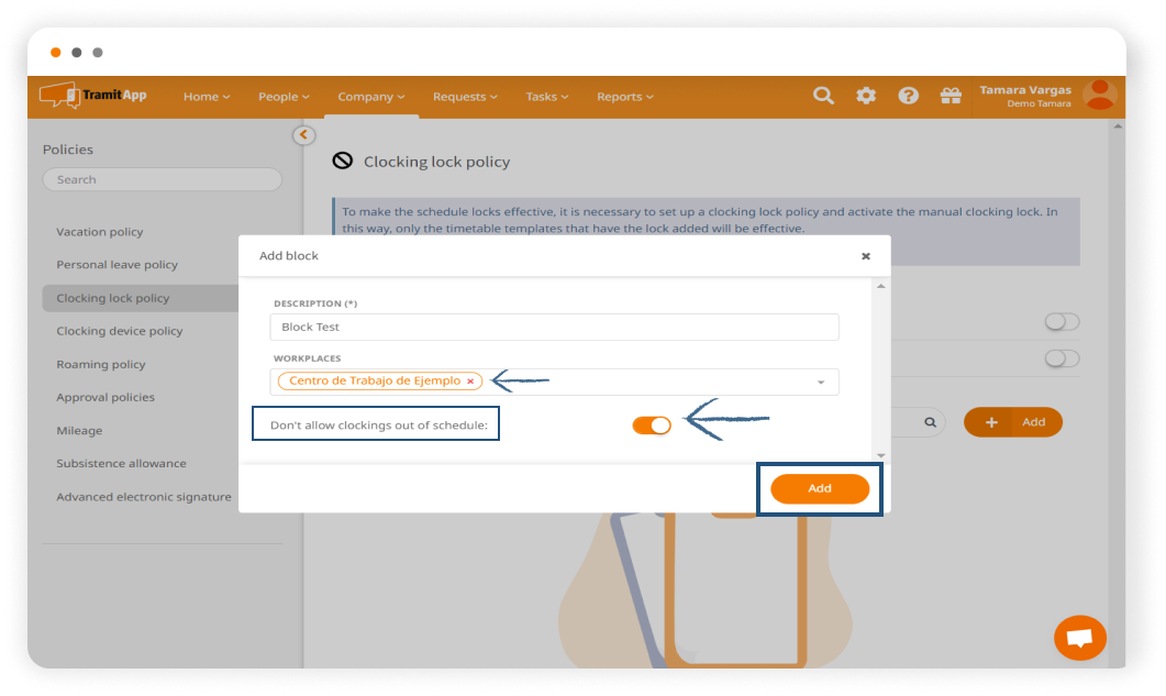 How to add blockouts to a schedule.